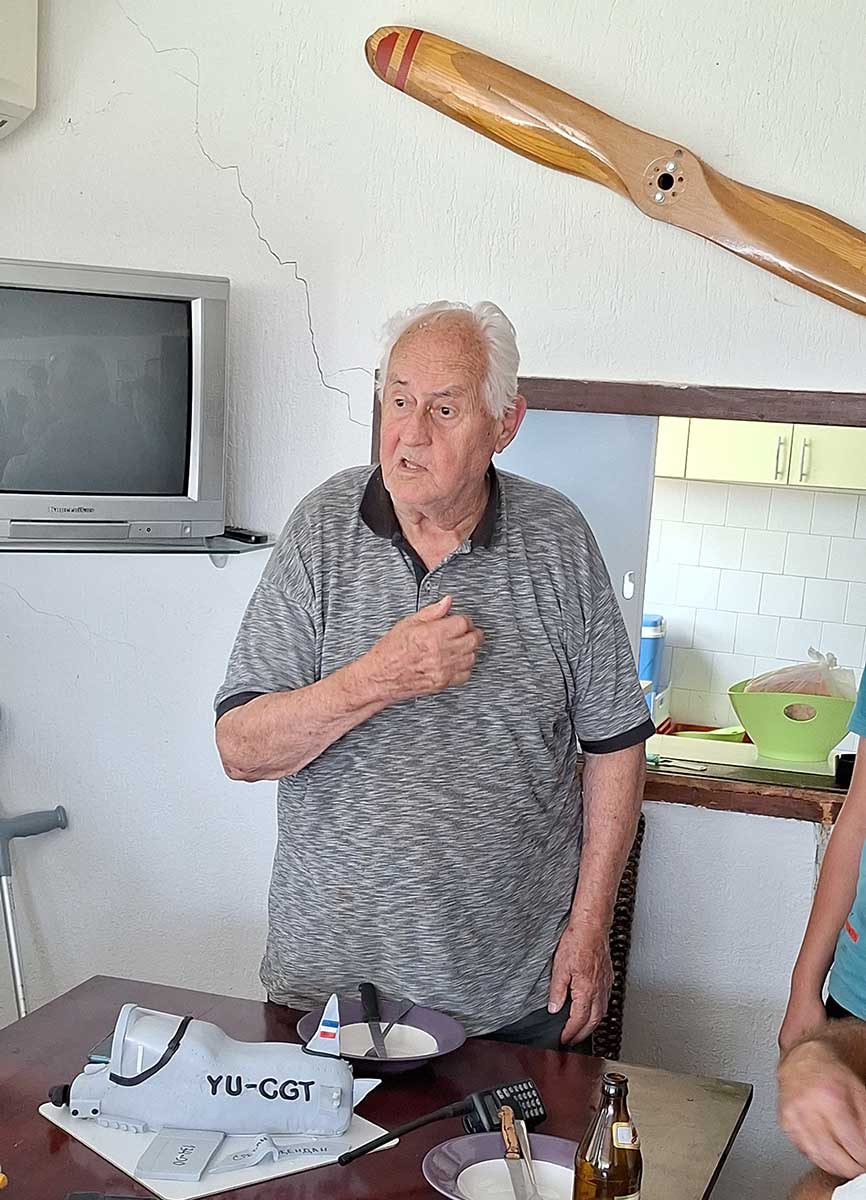 90ti rođendan Miroslava Mike Isakovića - Aeroklub Valjevo